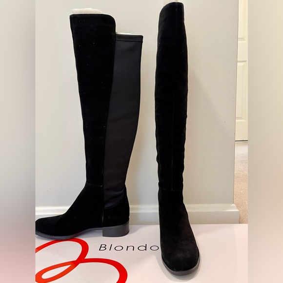 Blondo | Shoes | Blondo Velma Waterproof Black Suede Boots Size 7 Nwot ...